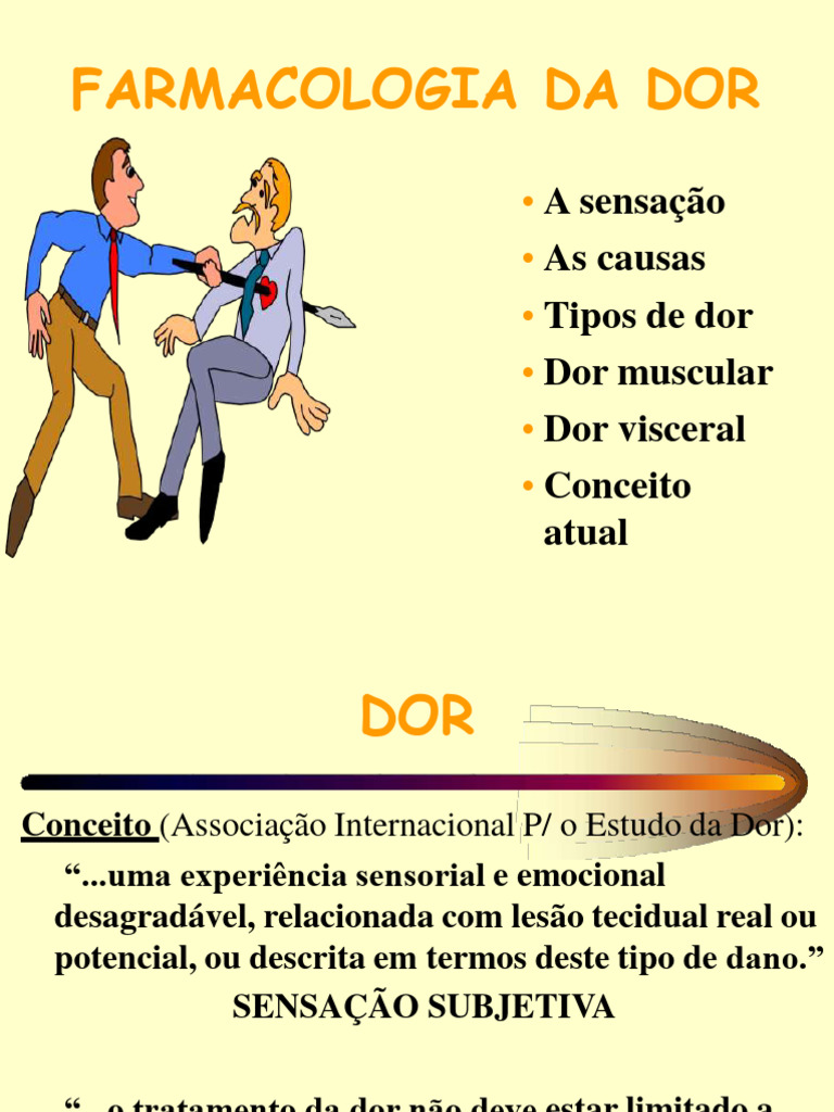 Aula 11 Dor | Download grátis PDF | Dor | Aspirina