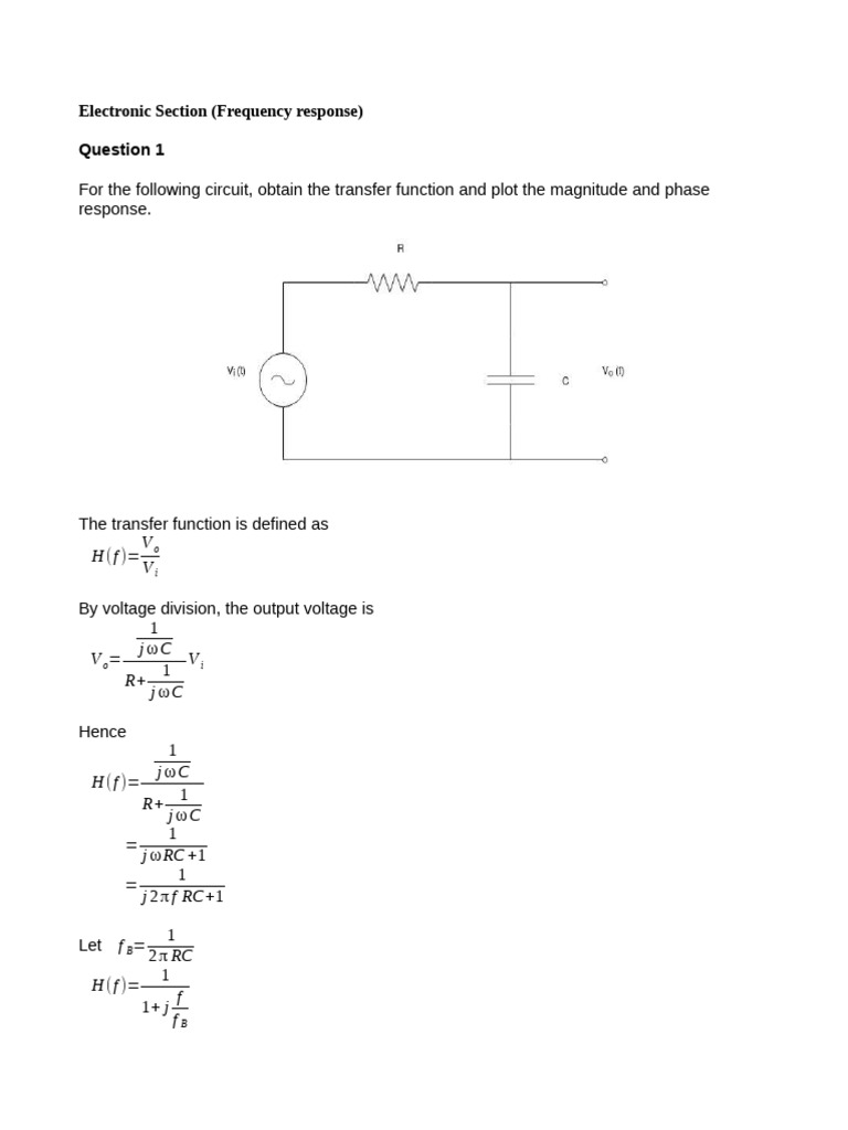 EC Tutorial5 Solutions | PDF | Electrical Engineering | Telecommunications Engineering
