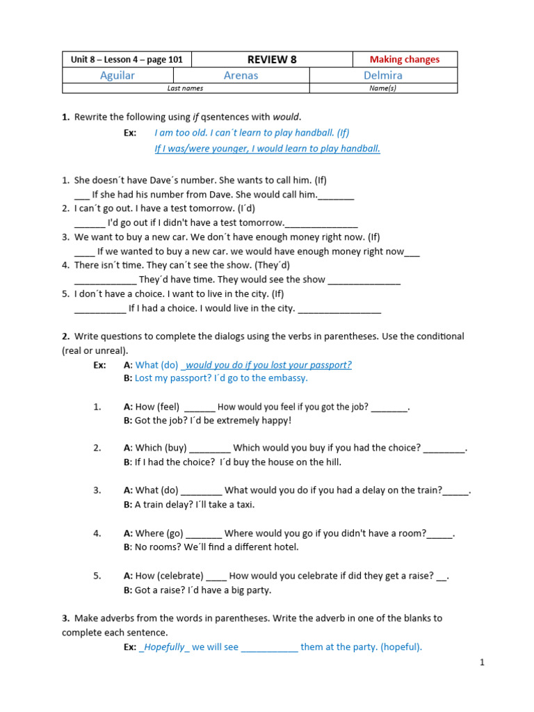 REVIEW 8 Active Book BLANCO | PDF | Linguistic Typology | Language Mechanics