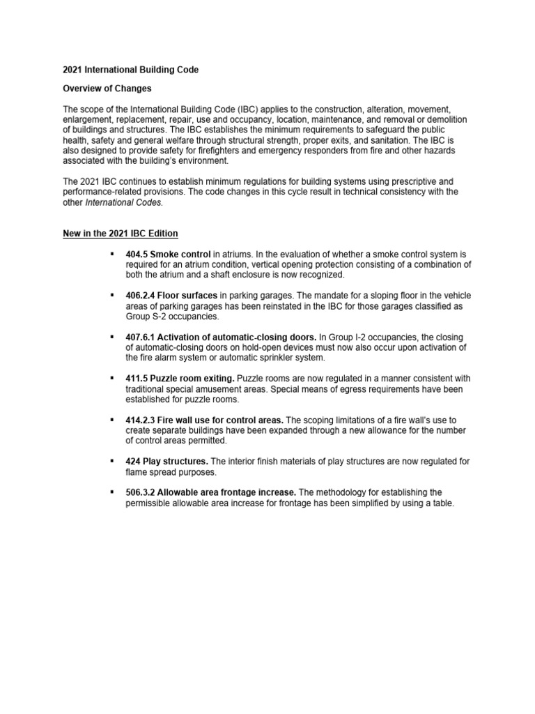 2021 IBC and IRC Key Updates | PDF | Plumbing | Water Heating