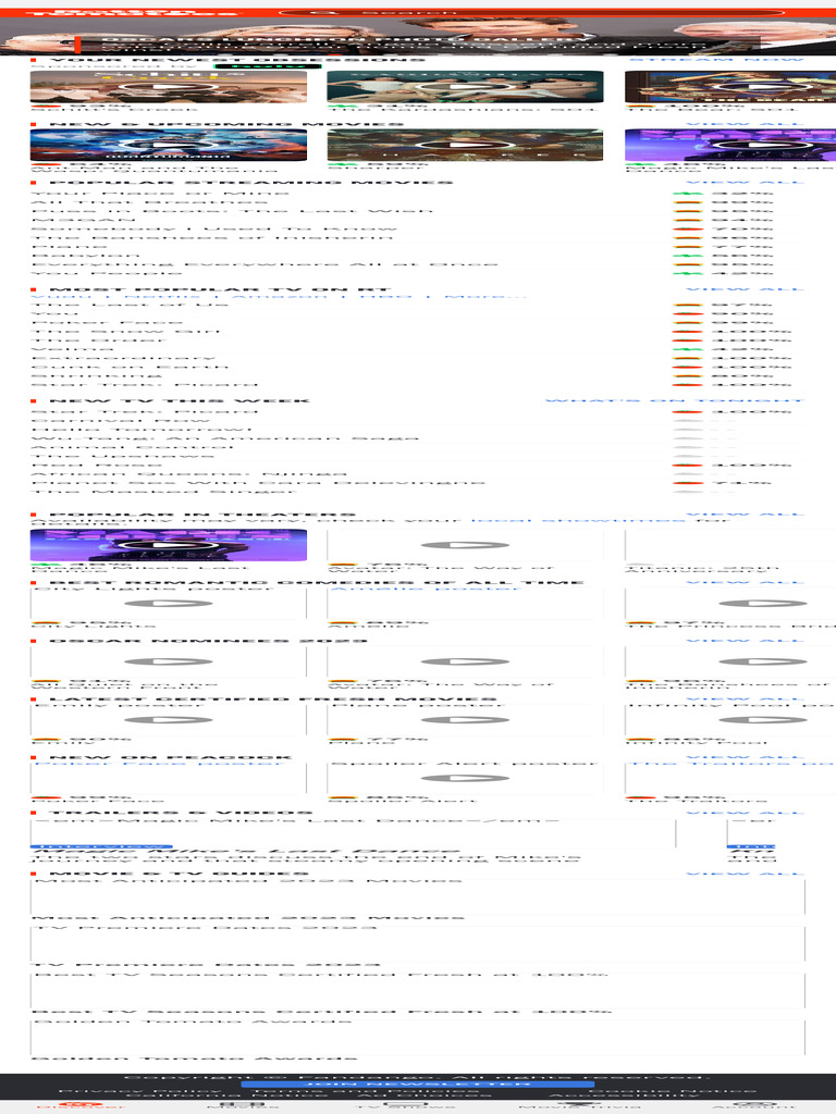 A Study From Brazilian Reviews - Rotten Tomatoes | PDF