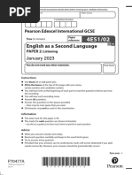 EDEXCEL GCSE English Language Paper 2 2025 | PDF