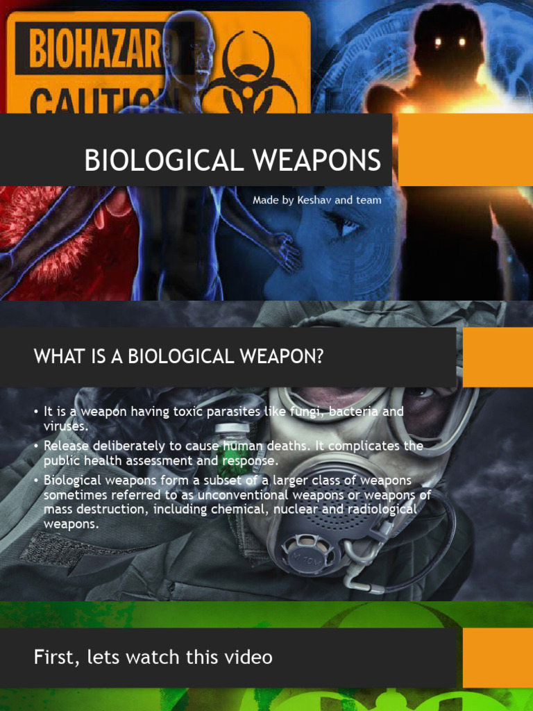 Bio Weapons | PDF