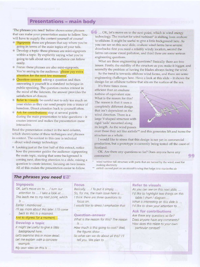 Main Body, Closing and Questions Answer Keys | PDF | Foreign Language ...