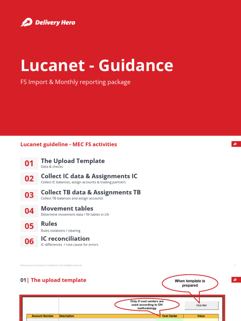 DH Lucanet Guidance | PDF