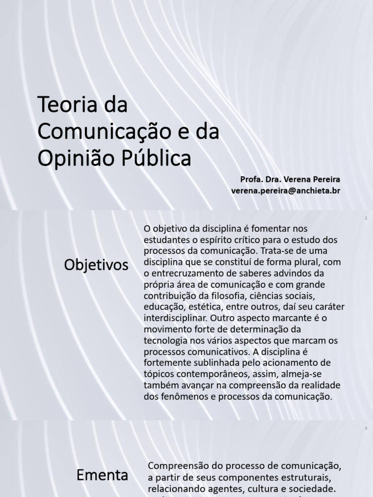 Plano De Ensino 1osem 2023 Pdf 6495
