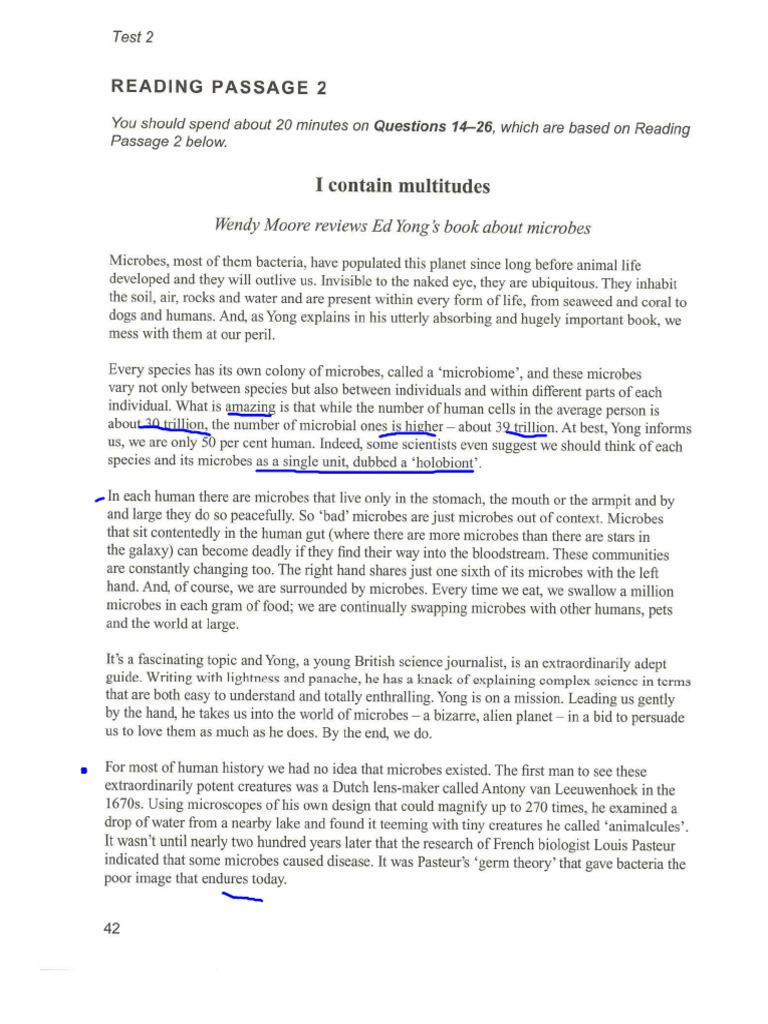 Unit 6 - Week 2 - Reading Practice | PDF