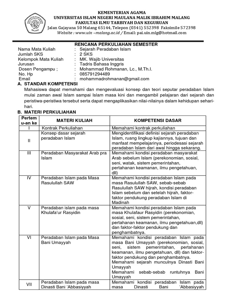 RPS BHS Inggris Icp 2024 | PDF