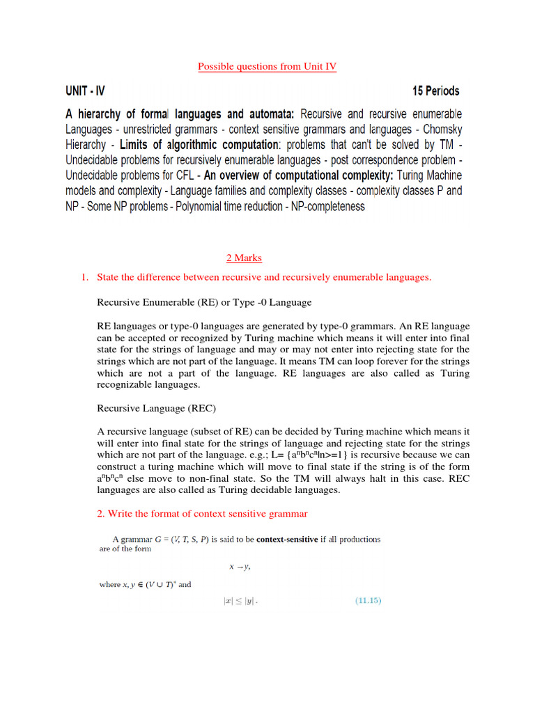 Dbms U4 | PDF | Theoretical Computer Science | Mathematical Logic
