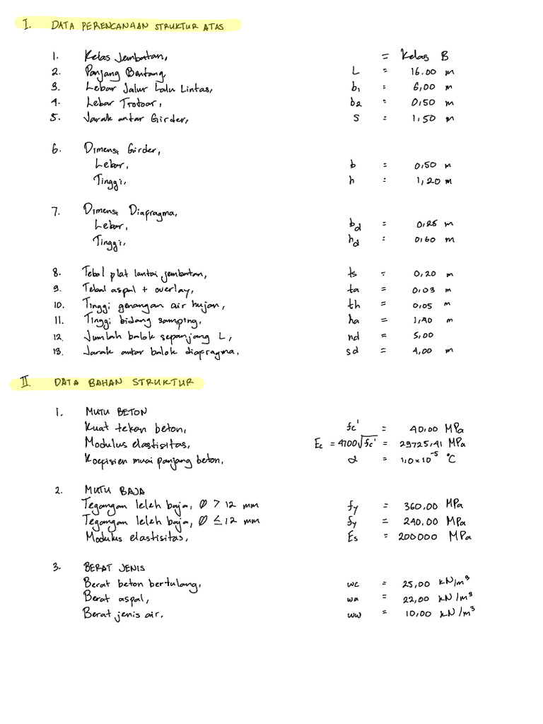 Willy Susanto - Tugas Besar Perencanaan Jembatan Beton | PDF