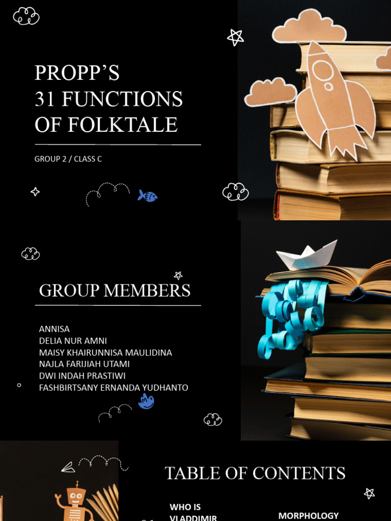 Propp's 31 Functions of Folktale | Download Free PDF | Traditional ...