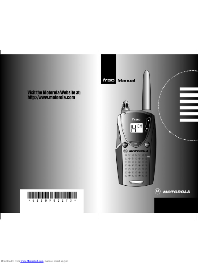 fr50 Manual | PDF