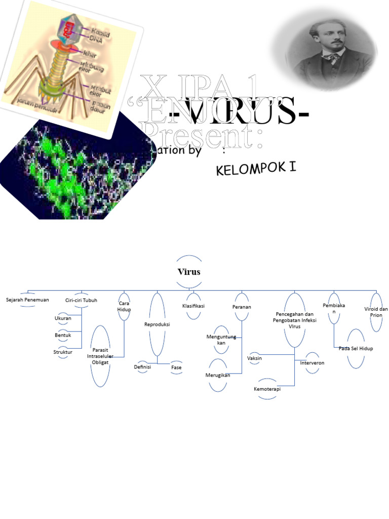 Presentasi Virus Kelas X | PDF | Sains & Matematika