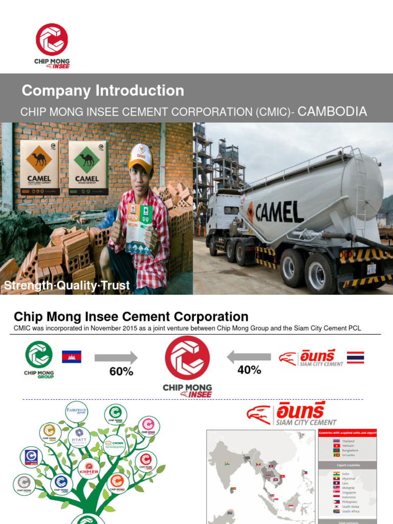 Company Profile-Cmic | PDF | Cement | Materials