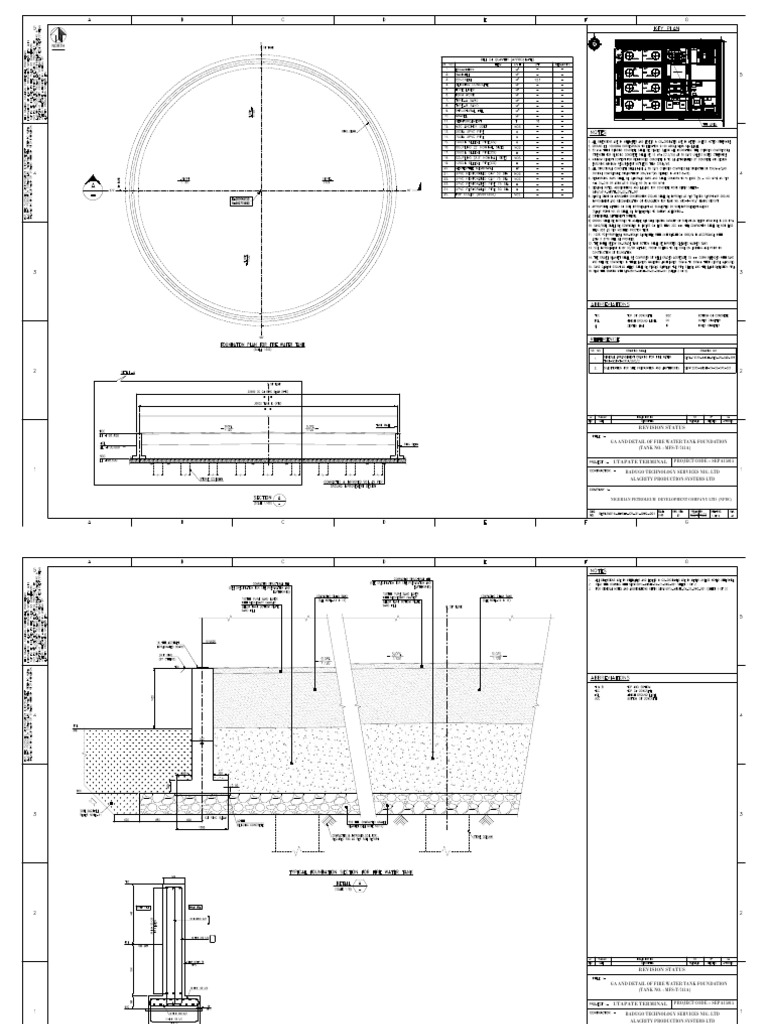 SEPA15015-MFSFF-CV-21-DWG-001 - Fire Water Tank Foundation - Rev A1 ...