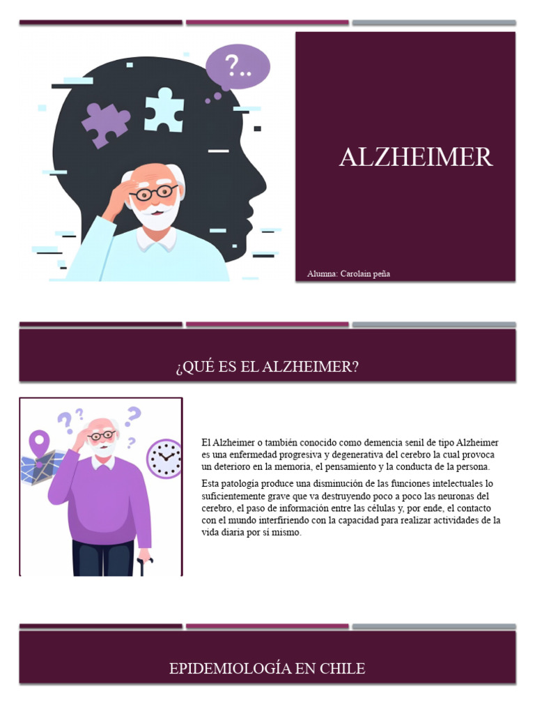 Alzheimer | PDF | Enfermedad de Alzheimer | Medicina CLINICA