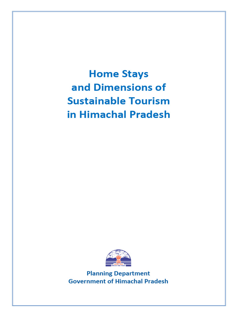 Study Home Stay Reformat | PDF | Tourism | Sustainability