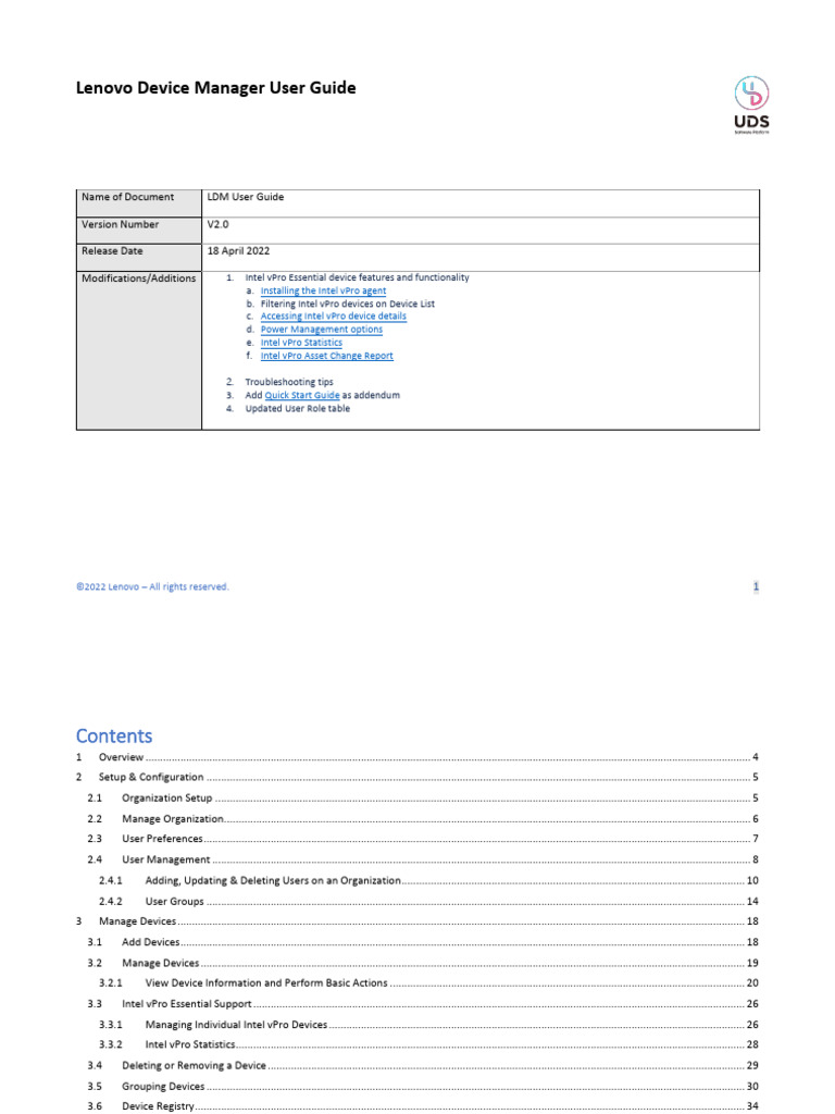 ldm_user_guide_v2.0 | PDF