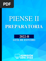 Guia PIENSE II para Imprimir | PDF | Prueba (evaluación) | Gases