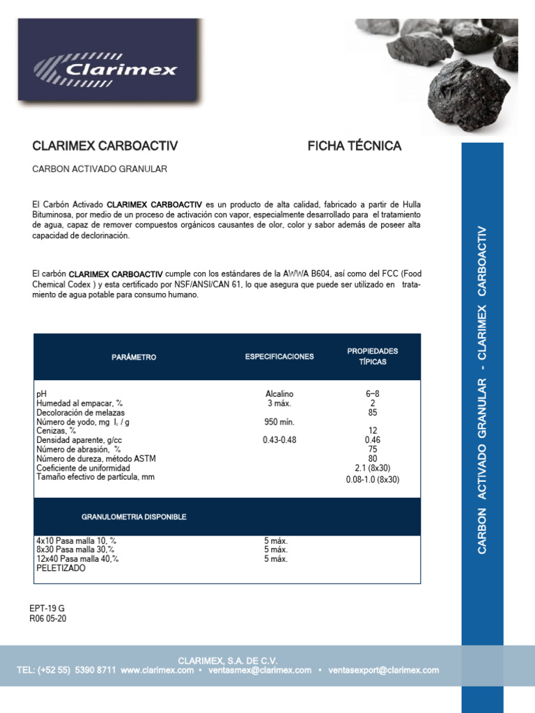 Clarimex - Carboactiv-R06 | PDF