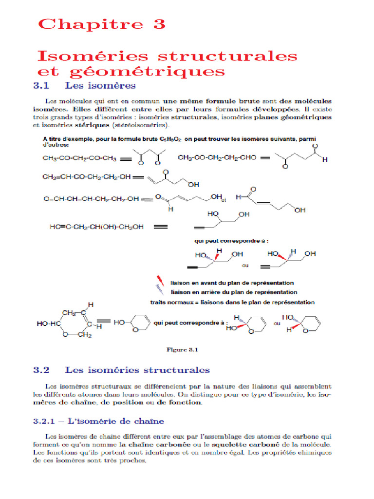 Chap3 Cours Chimie Orga | PDF
