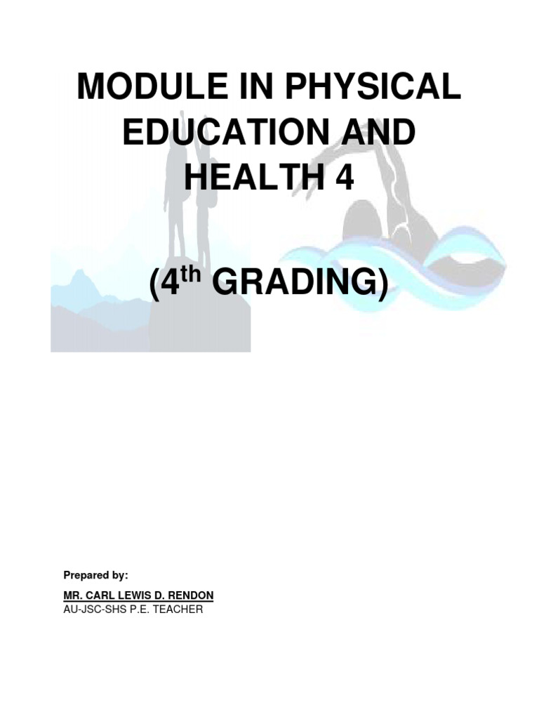 Pe4 Module Lesson 7 8 | PDF | Camping | Mountaineering Pe4 Module Lesson 7 8 | PDF | Camping | Mountaineering