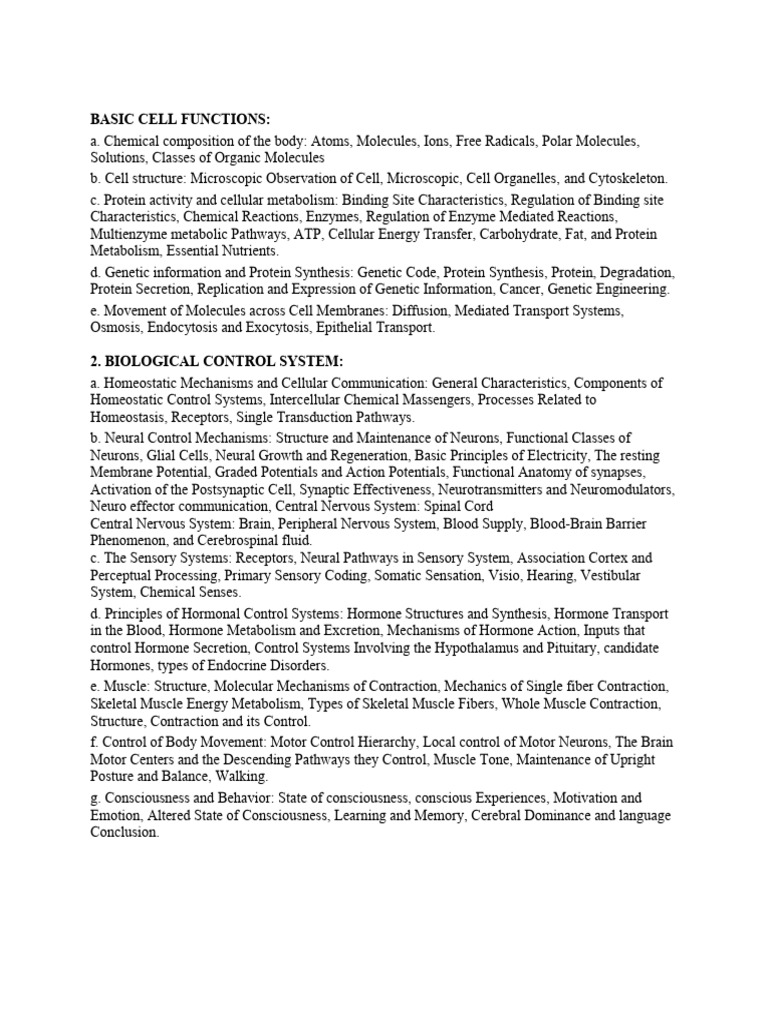 Course Contents | PDF