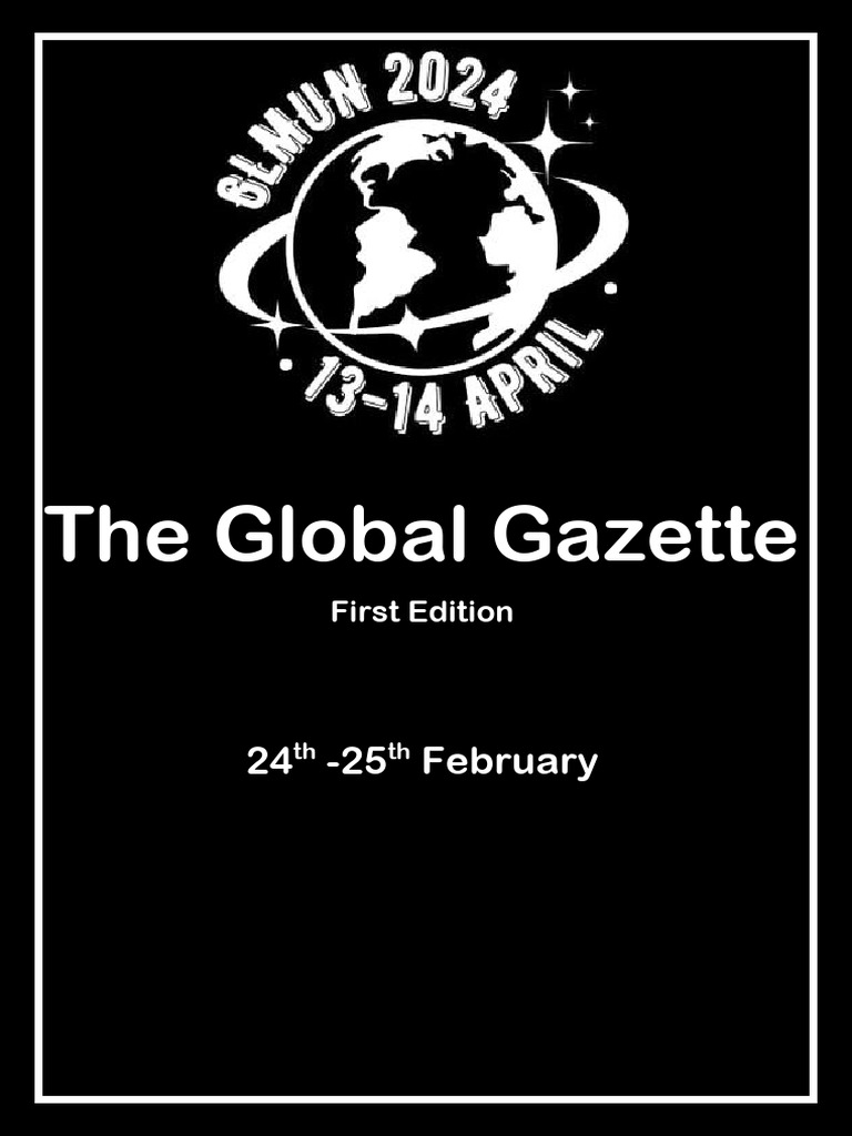 The Global Gazette | PDF