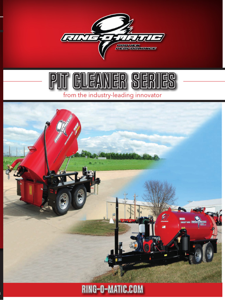 Pit Cleaner Series: From The Industry-Leading Innovator | PDF | Trailer ...