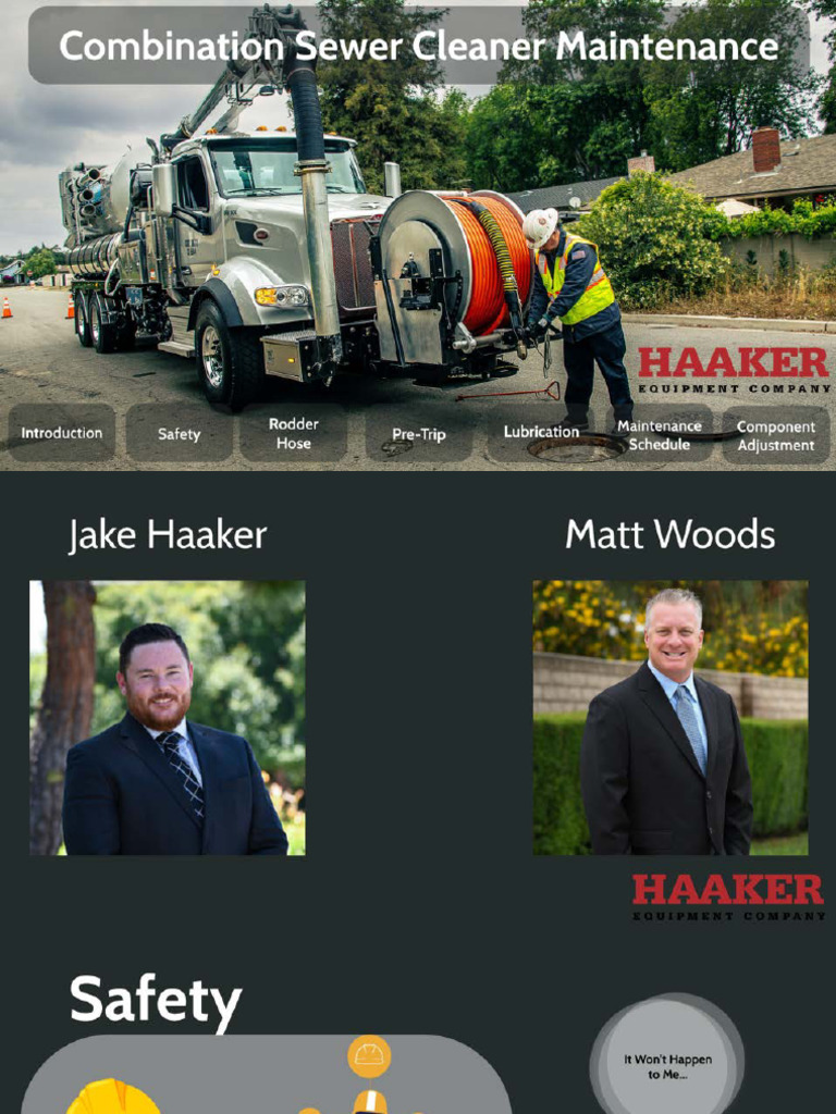 WE13-Combination Sewer Cleaner Maintenance PDF | PDF