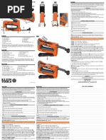 How to Refill Your XVZ Stapler | PDF | Equipment | Manufactured Goods
