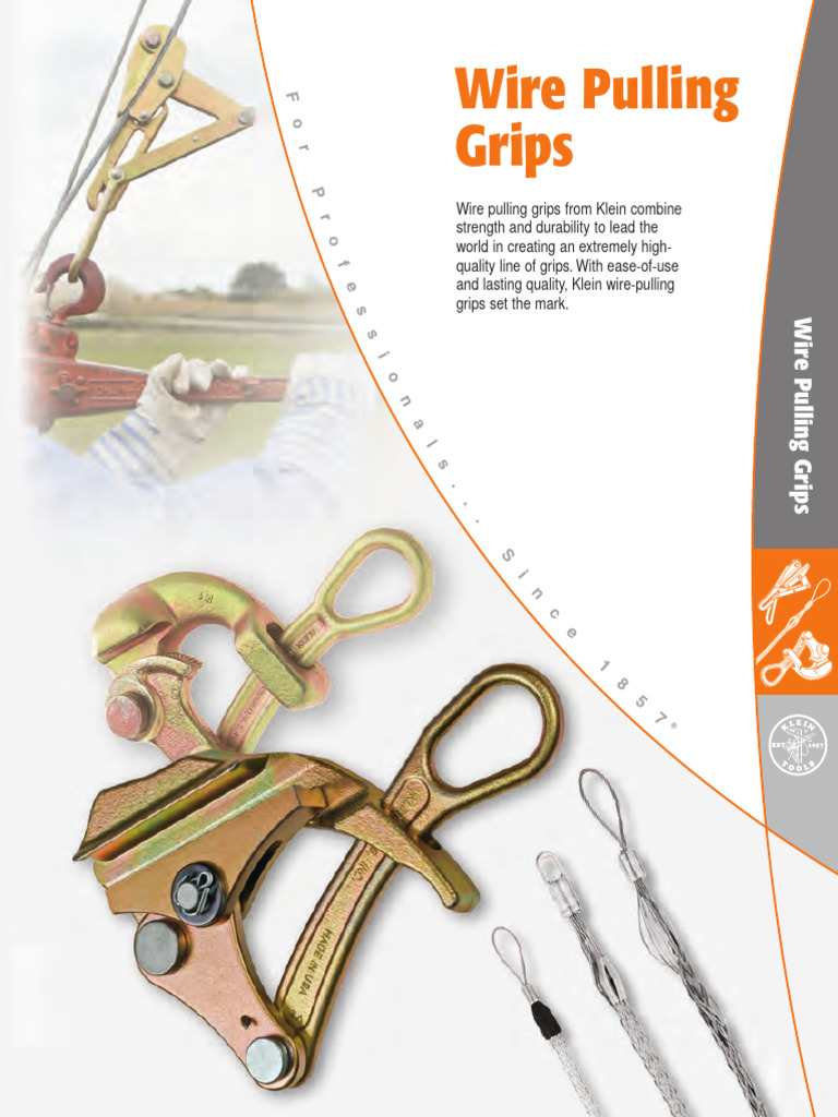 18 WirePullingGrips Catalog | PDF | Wire | Secondary Sector Of The Economy