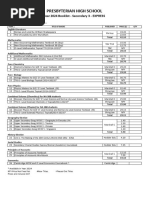 Secondary 1 Booklist 2024 | PDF | Textbook