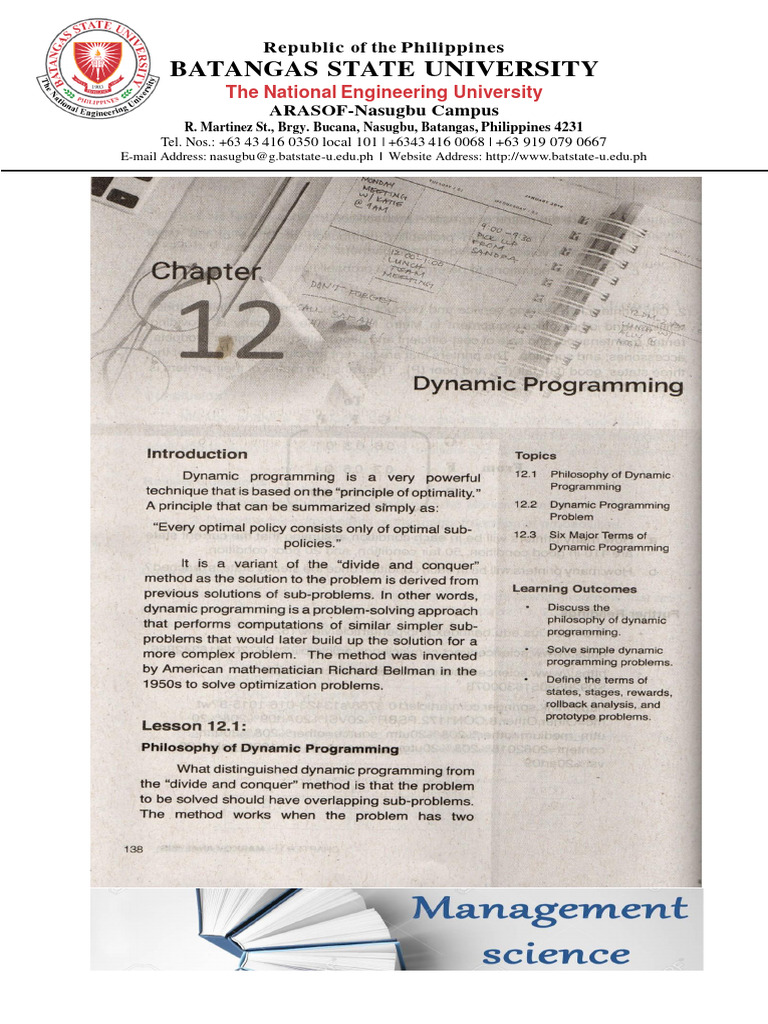 Dynamic Programming | PDF | Career & Growth | Technology & Engineering Dynamic Programming | PDF | Career & Growth | Technology & Engineering