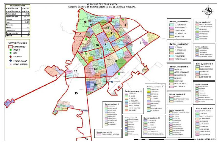 PDF Mapa Yopal Con Barrios 1pdf Compress | PDF