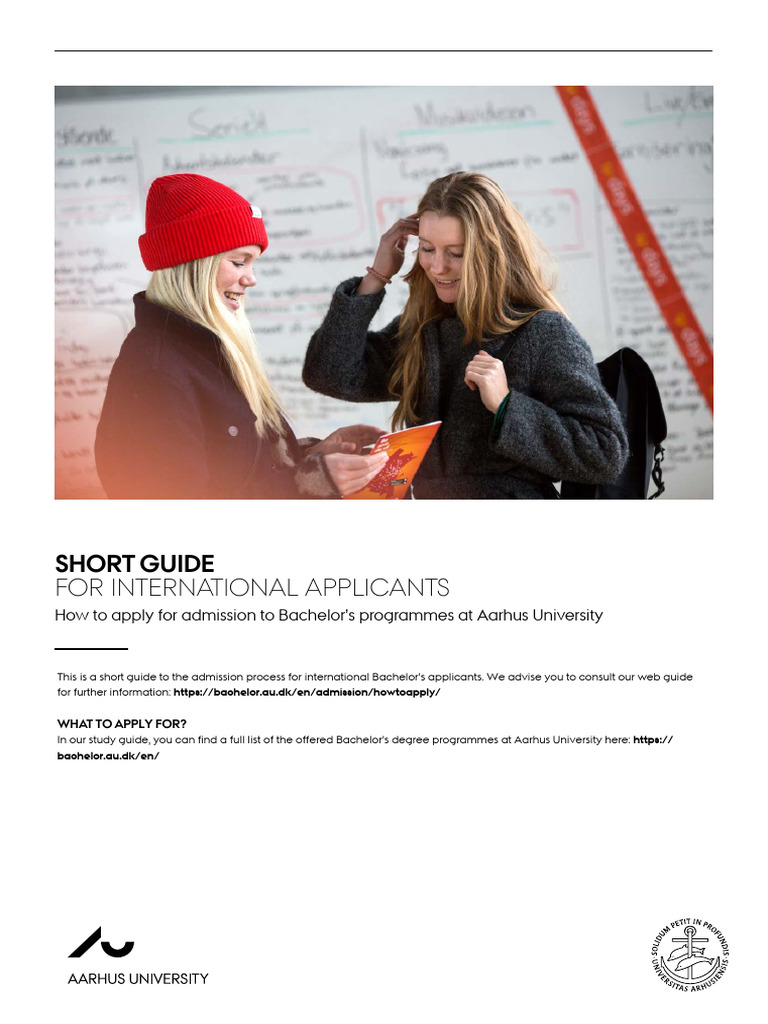 Guide For International Applicants Ba 2022 110322 Pdf University And College Admission