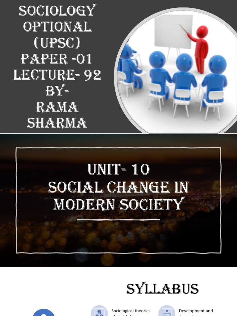 Unit 10 | PDF | Sociology | Sociocultural Evolution