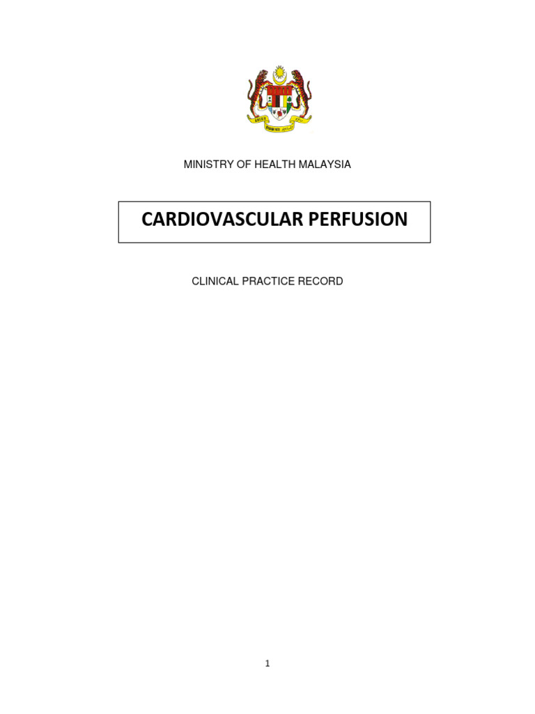 New3) Buku Log Clinical Practice Record CARDIOVASCULAR PERFUSION | PDF