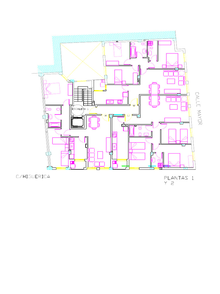 Ex Gestion Autocad Parte II 2016-17 - Planos A Color | PDF