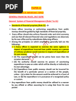 Circular - Rule 139 and 155 of Gfr's 2017 | PDF
