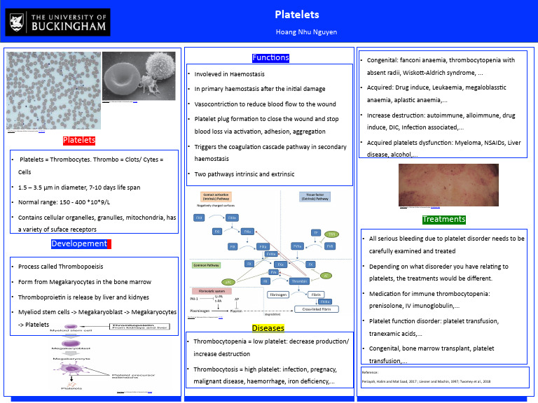 Platelet Disorders and Treatments | PDF