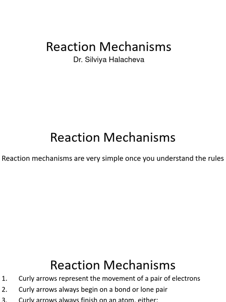 SV - Organic Mechanisms - SN1 SN2 E1 E2 | PDF | Ion | Chemical Reactions
