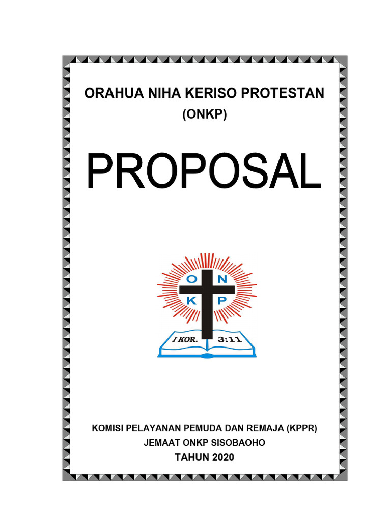 Contoh Proposal Natal | PDF