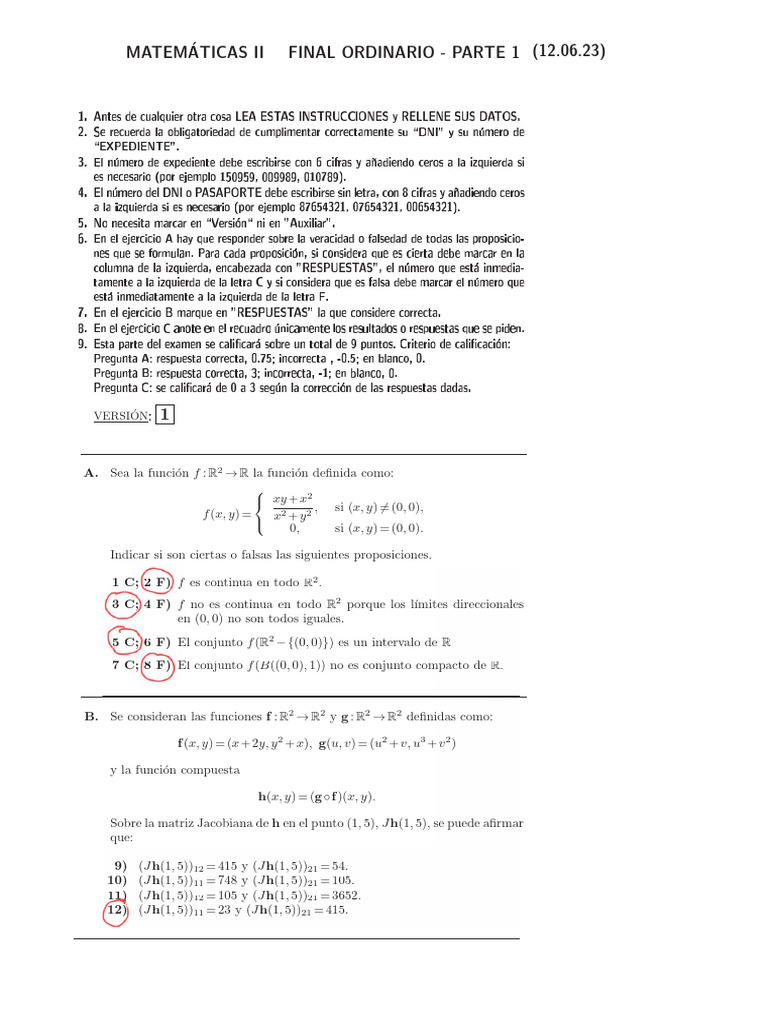 Solucion Final Ordinario Parte1 | PDF