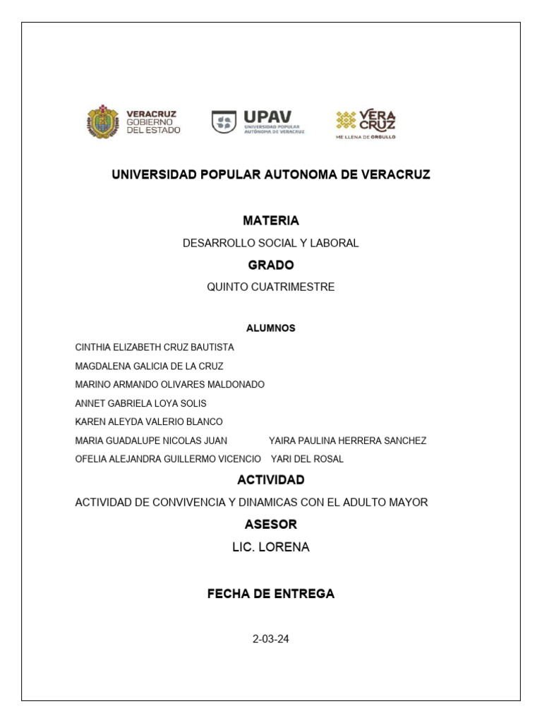 Adulto Mayor | PDF