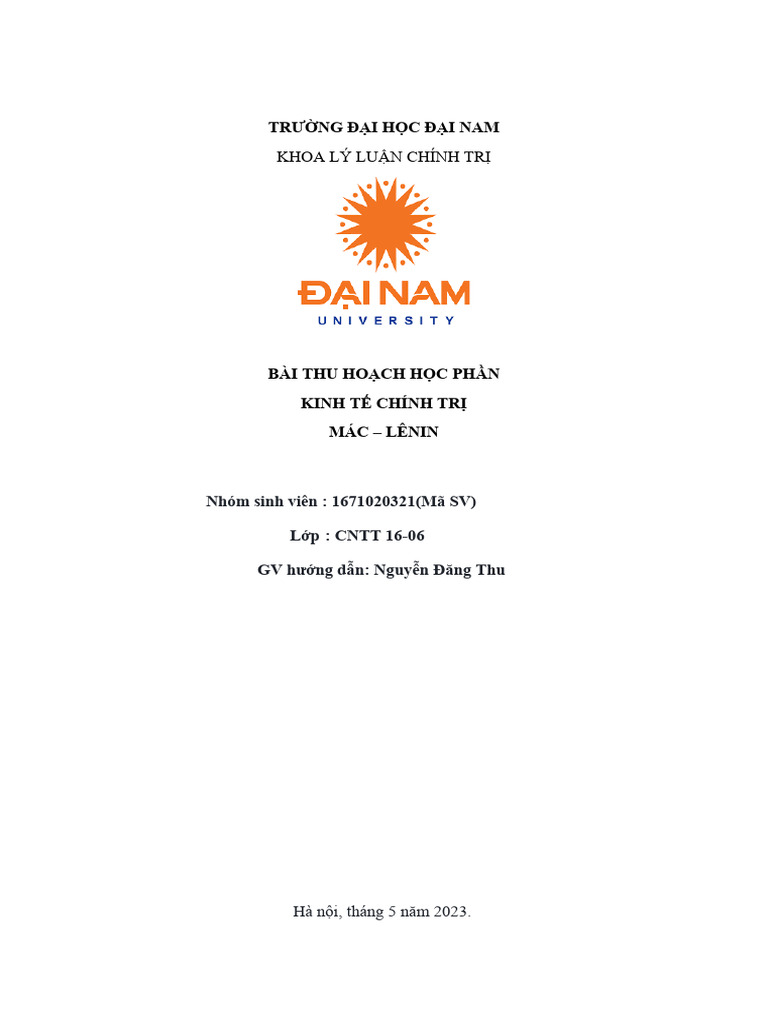 Tieu Luan Triet | PDF