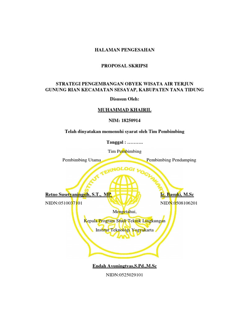 Revisi Proposal Skripsi | PDF