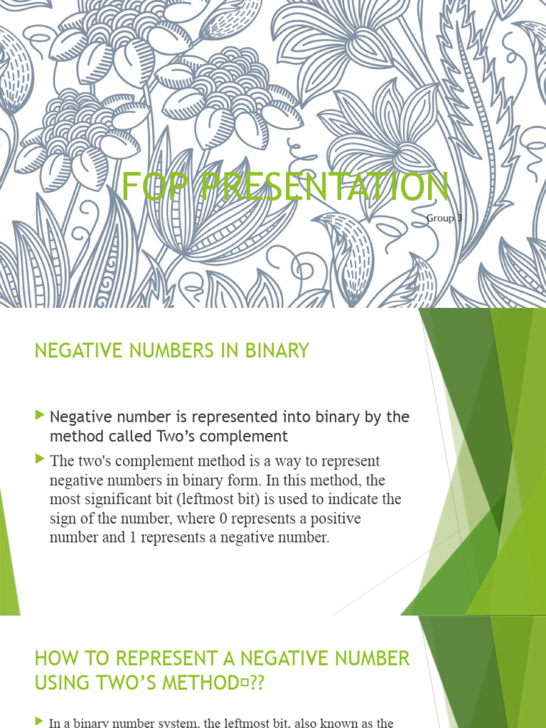 Fop Presentation Group 3 Updated | PDF