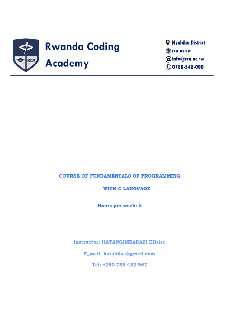 FoP Theory Final | PDF