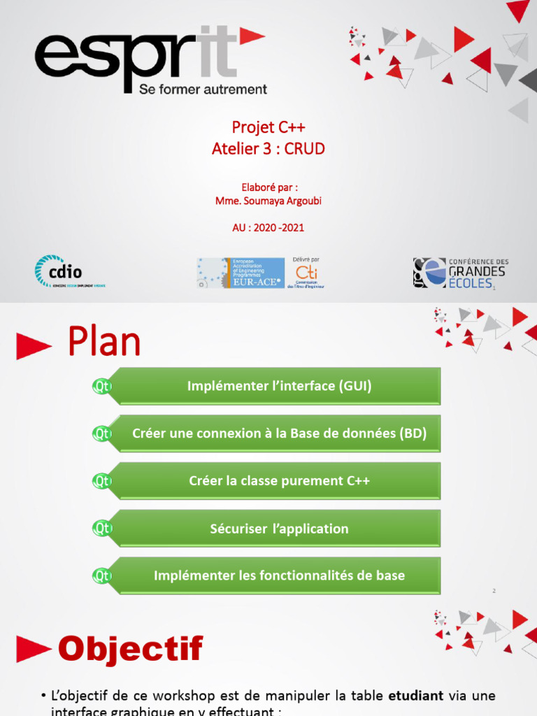 Atelier Crud | PDF | SQL | Constructeur (programmation)